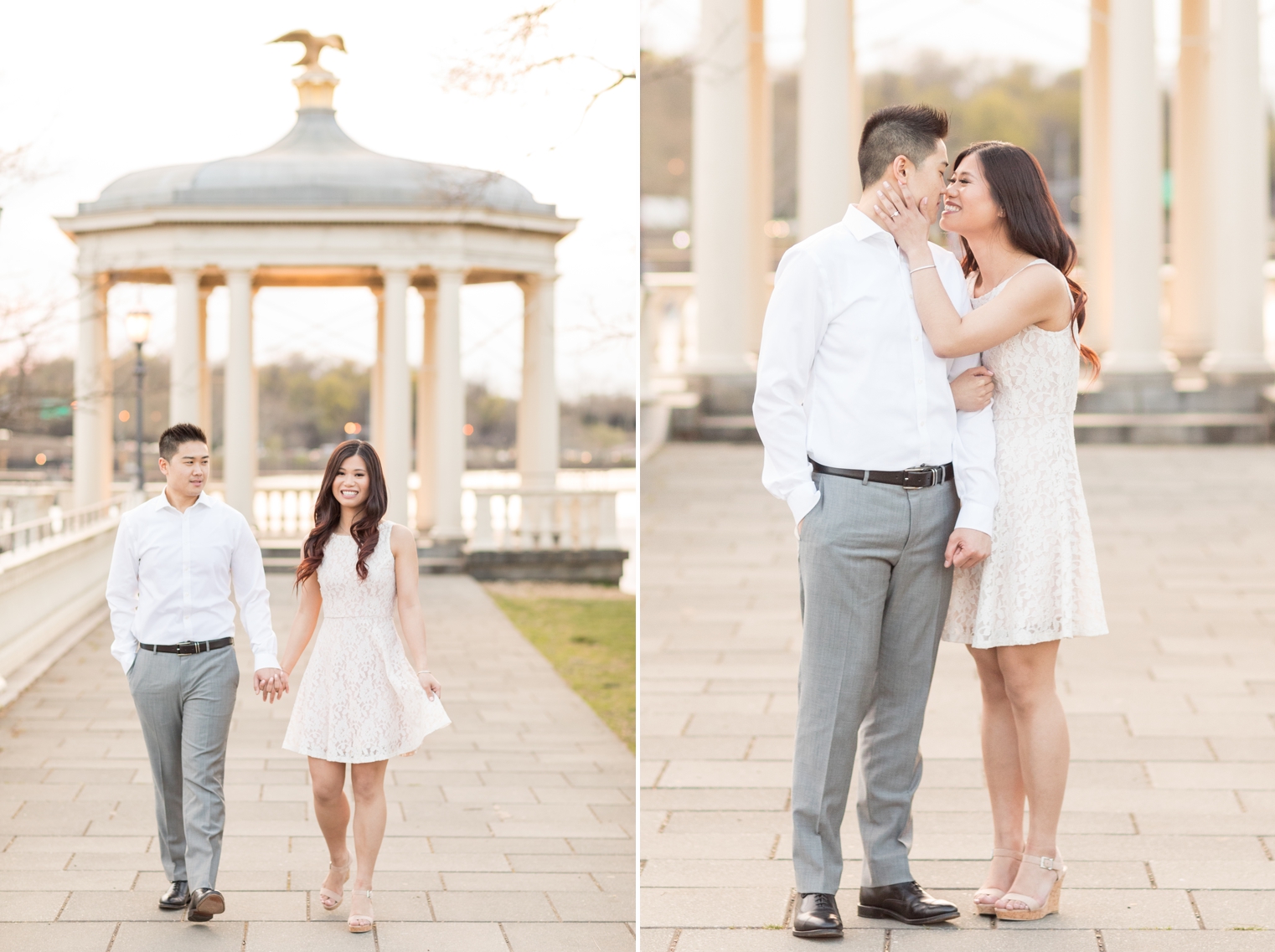 Philadelphia Art Museum Engagement Session – Amy + Nelson | www ...