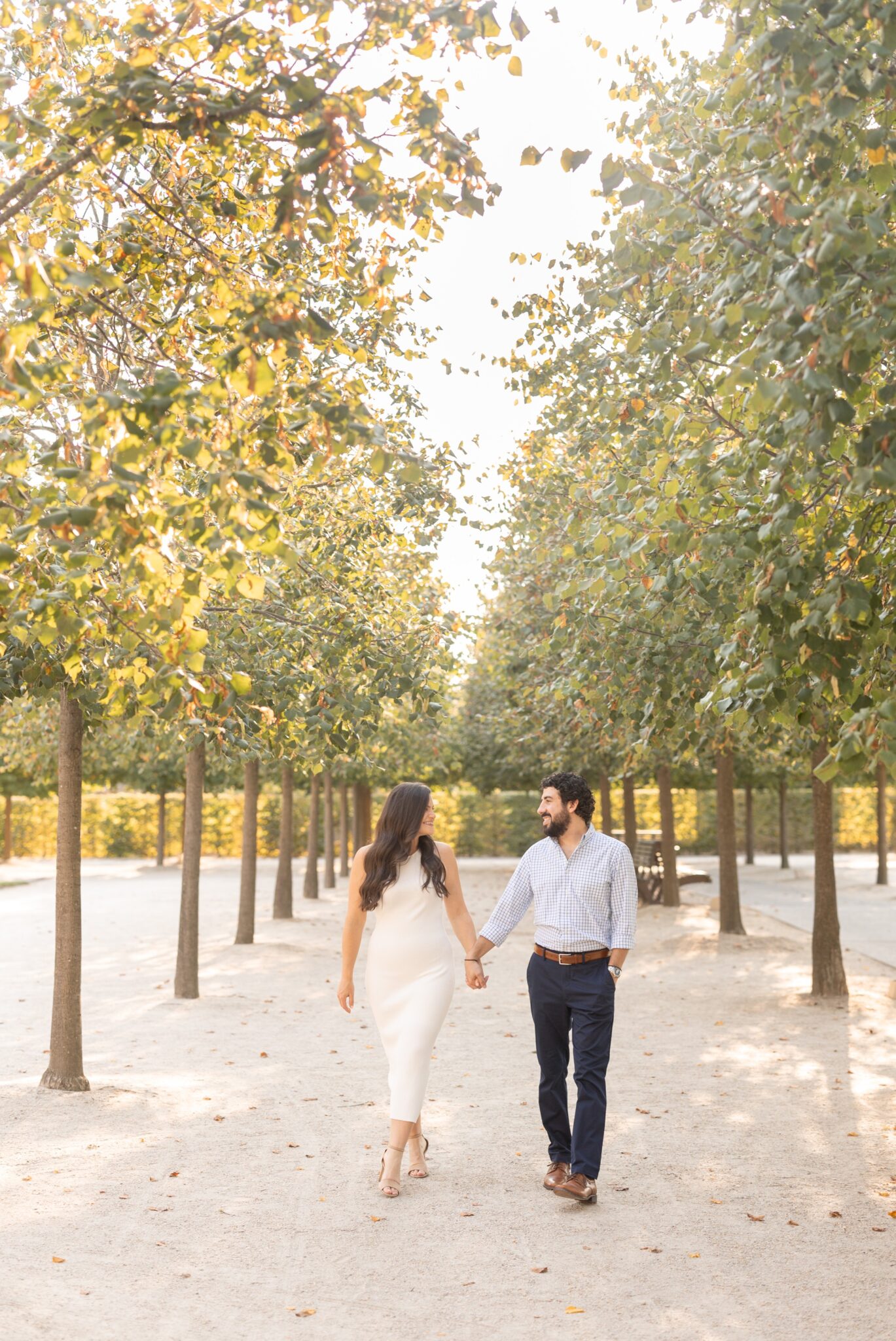 Longwood Gardens Engagement Session – Jess + Dimitri | www ...